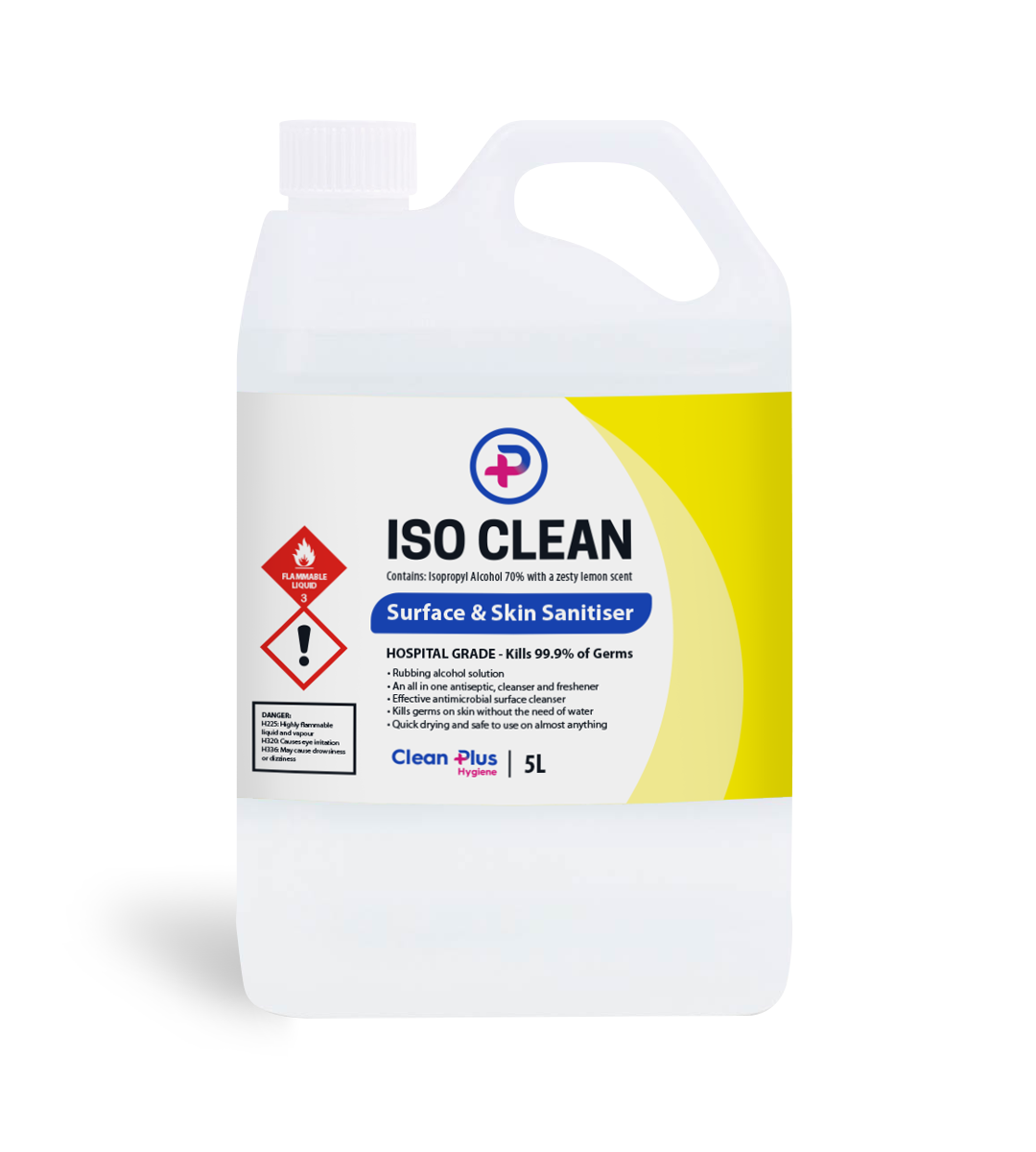 ISO CLEAN Surface & Skin Sanitiser - Sydney Packaging