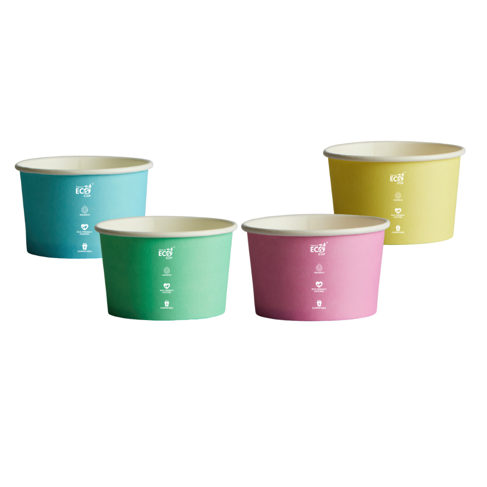 Paper Gelato Ice Cream Cup - Pastel - Sydney Packaging