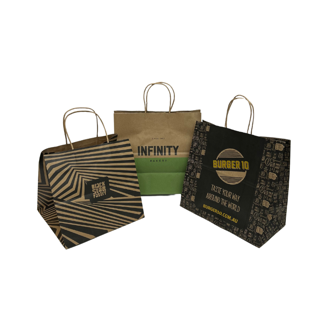 Printed paper bags - Sydney Packaging