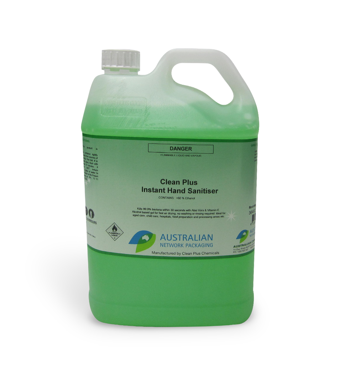 Clean Plus Instant Hand Sanitiser 5L | Sydney Packaging