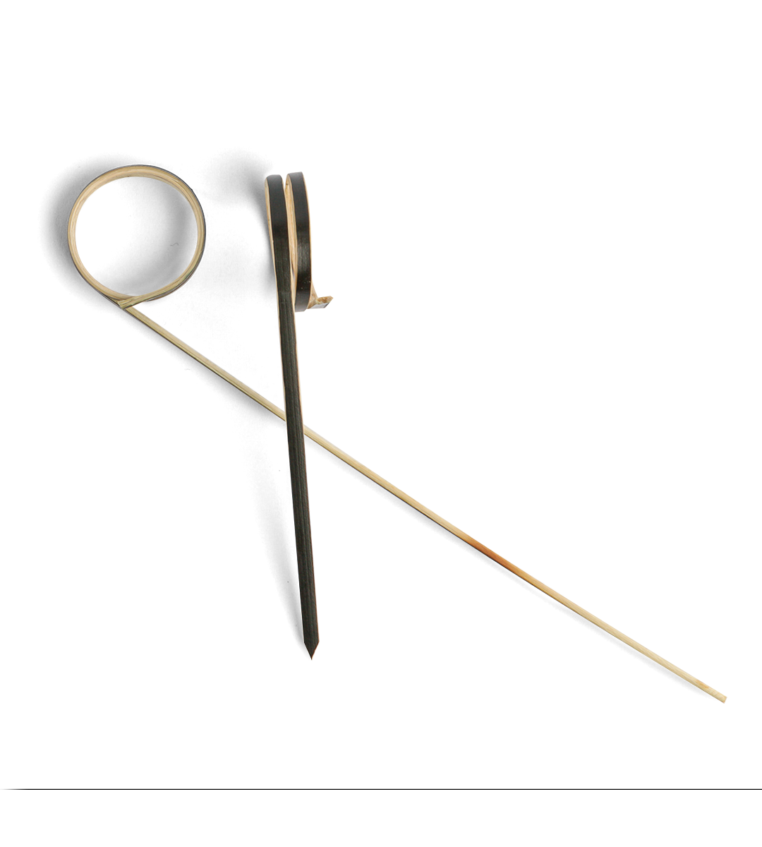 Black Bamboo Ring Picks | Sydney Packaging